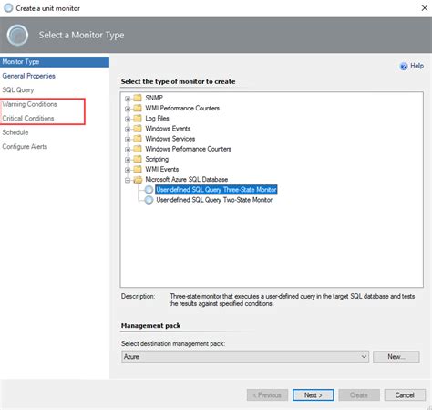 Custom Query Based Monitoring In Management Pack For Azure Sql Database Microsoft Learn