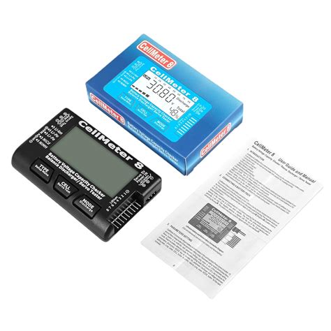 Lcd Digital Battery Capacity Checker 8digital Nicd Nimh Battery Voltage Tester Discharger