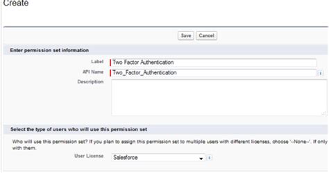 Two Factor Authentication In Salesforce ~ Salesforce Tutorials