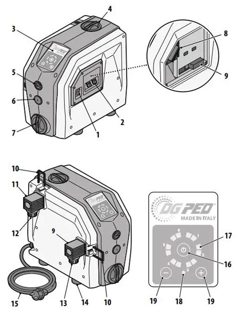 Pedrollo Dg Ped5 Automatic Pressurisation System With Inverter Instruction Manual