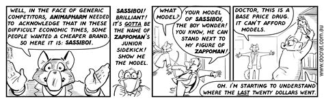 Zappoman Crisis On Infinite Generics Doc Rat A Daily Comic Strip By Jenner