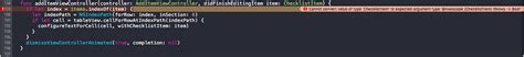 Cannot Convert Value Of Type ChecklistItem To Expected Argument Type