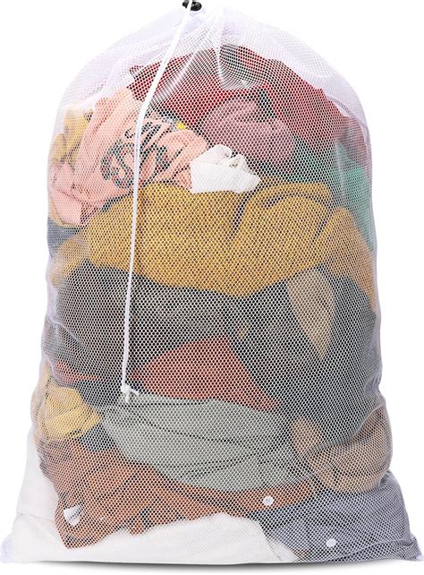 Mesh Laundry Bag With Drawstring Closure 24×36inch Heavy Duty Large