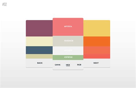 Uiux Web Color Palette Design 02 Behance