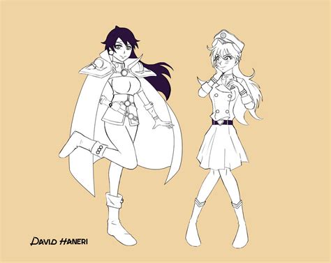 Wip Bambietta And Lina Inverse Commission By David Haneri On Deviantart
