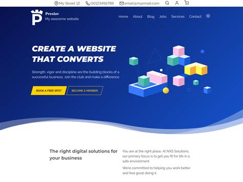 Preslav Wordpress Theme