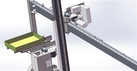 Industrial 3d Model Mini Stacker Machine World