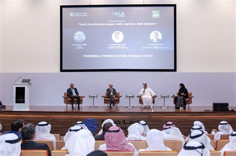 Taqa Group Hosts Key Discussion On Youth And The Uaes Net Zero Ambitions Taqa