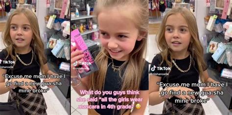 Girl Tells Mom Literally All The Girls In 4th Grade Wear Mascara As