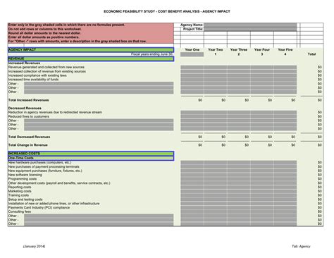 Cost Benefit Analysis Worksheet Pro Worksheet