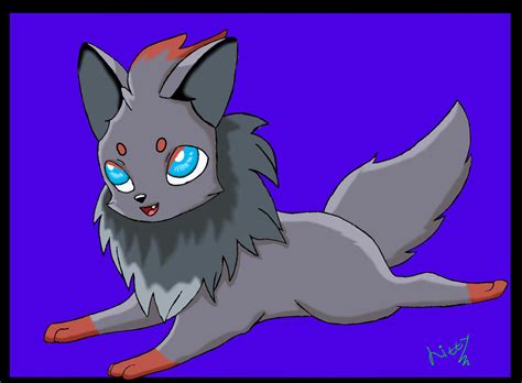 Cute Zorua By Katelinaa On Deviantart