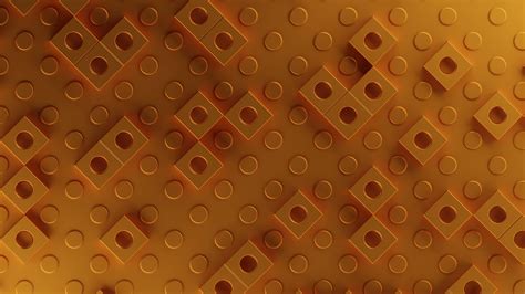 Orange Cubes With Holes Rotate And Move Infinitely Looped Animation