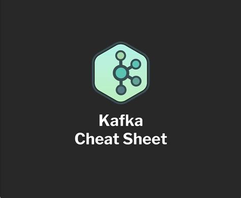 Apache Kafka Cheat Sheet Rbigdata
