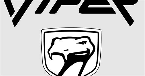 Dodge Viper Logo Vector