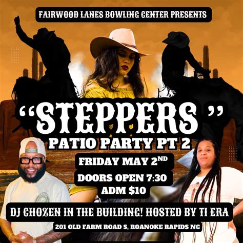 Dj Chozen And Special Guest Ti Era Steppers Line Danicng Class Fairwood Lanes Western