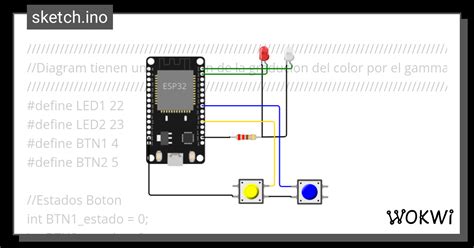 Esp32 Fade Led And Buttons Wokwi Esp32 Stm32 Arduino Simulator
