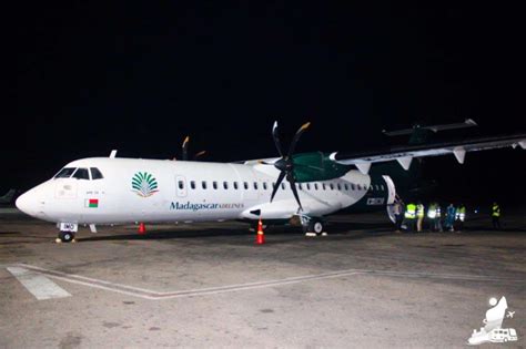 Madagascar Airlines Accueille Un Nouvel Atr72 500 Dans Sa Flotte