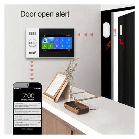 Комплект охранной сигнализации Gsm Wi Fi с Ip камерой охранная система с датчиком движения