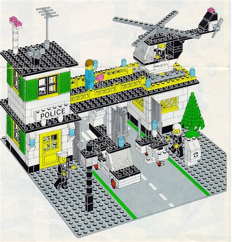 Lego Instructions For Set 381 Lorry And Fork Lift Truck Legoland Vehicle