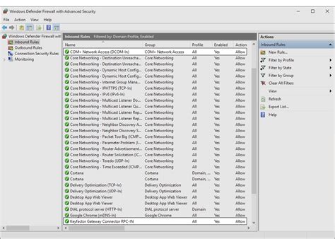 Configure Firewall Settings