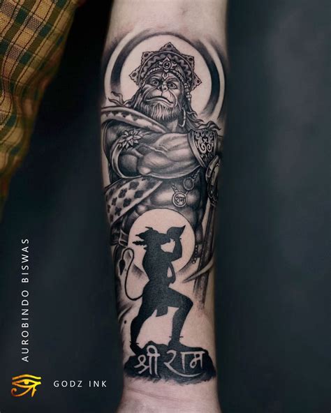Lord Hanuman Tattooo By Aurobindo Godzink Hanuman Tattoo Hand