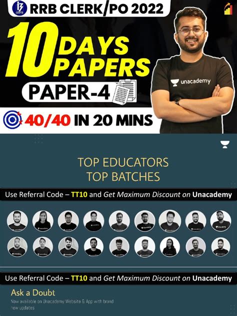 10 Days 10 Papers Paper 4 Pdf By Aashish Arora Pdf