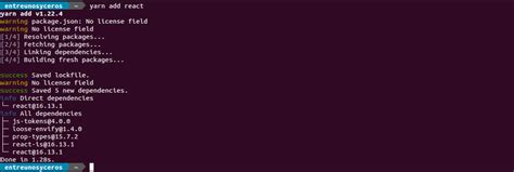 Yarn Install This Javascript Dependency Manager For Ubuntu
