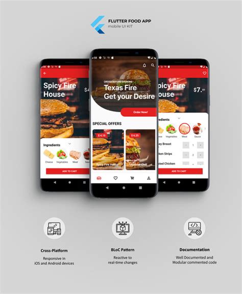 Codemarket Flutter Food App Ui Kit