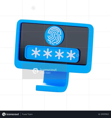 Login Credentials 3d Icon Download In Png Obj Or Blend Format