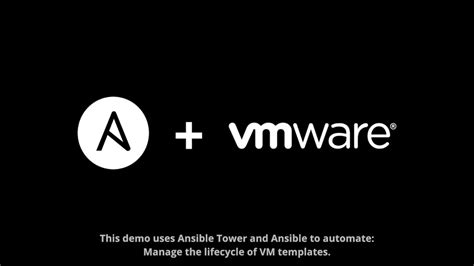 managing vmware guest templates using ansible tower youtube