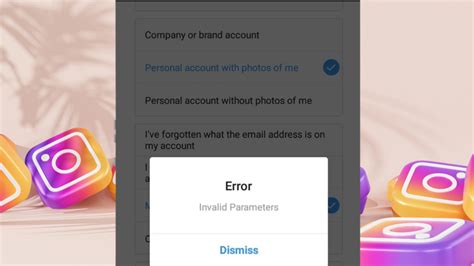 Proven Steps To Tackle The Invalid Parameters Instagram Password Reset Challenge Nextdoorsec