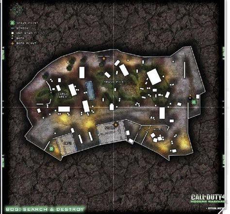 Call Of Duty 4 Modern Warfare Multiplayer Haritalar Taktik Görünüm