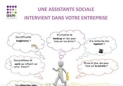 Une Assistante Sociale Intervient Dans Votre Entreprise