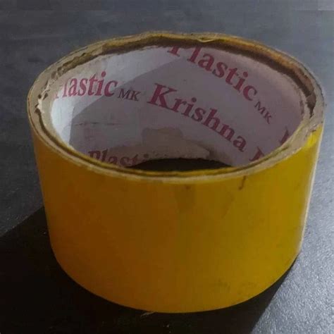 Plastic Yellow Tape At ₹ 35piece Kothariya Rajkot Id 27436988062