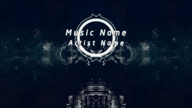 Pulsing Particles Music Visualizer Square Renderforest