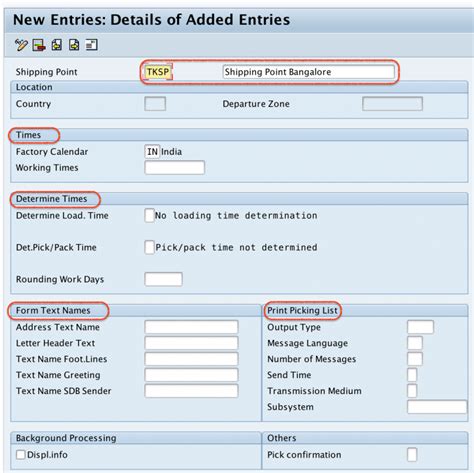 How To Define Shipping Point In SAP What Is Shipping Point