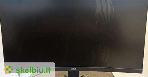 Monitorius Aoc C G E Bk Skelbiu Lt