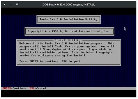 getting to know the legacy turbo c c how to get it running on ubuntu