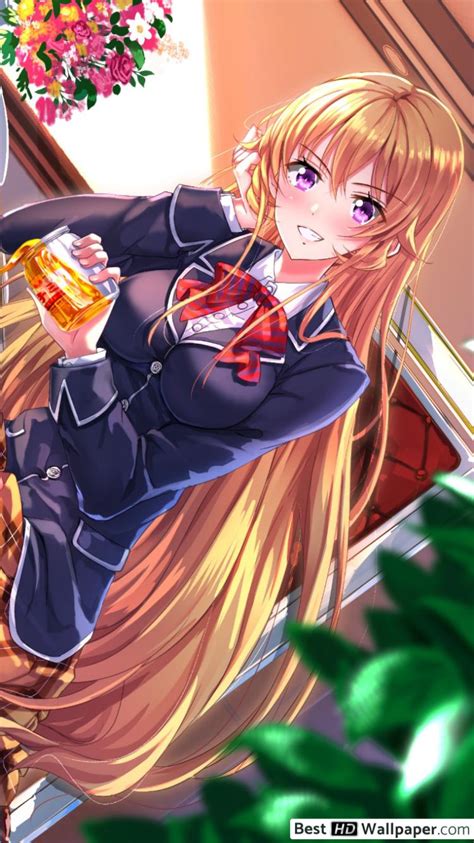 Erina Nakiri Wallpapers Wallpaper Cave