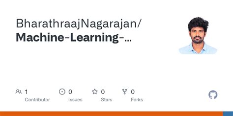 github bharathraajnagarajan machine learning project handwritten