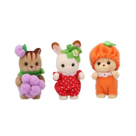 실바니안 패밀리 실바니안패밀리 아기 트리오 과일 위시버킷