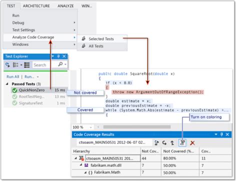 Code Testing Tools And Services Visual Studio Visual Studio