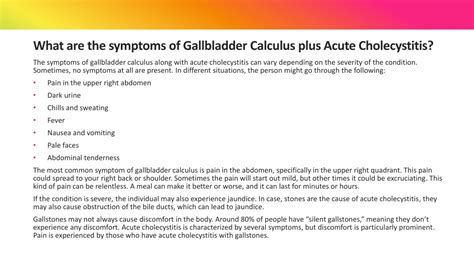 Ppt Gallbladder Calculus Plus Acute Cholecystitis Powerpoint Presentation Id 11782097
