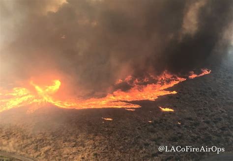 ‘fire Tornado Produced By Sam Fire In Los Angeles California The