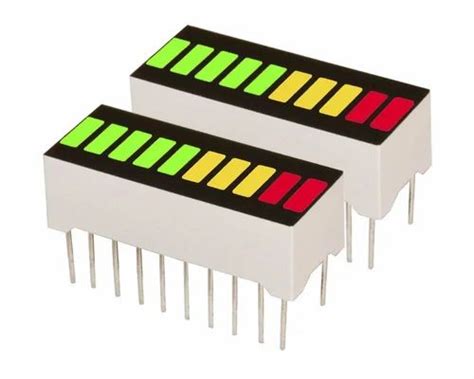 10 Segment Line Bar Display Red Multicolour Dsl10 Dsl10m At Best