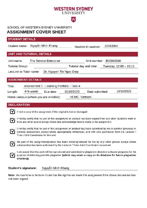 Se2 Lp Task 4 Task 4 Assessment 1 Task 4 Khang M Nguyen Western