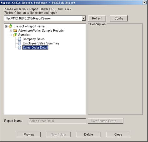 Previewing Reportdocumentation