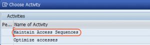 Define Access Sequence In SAP SAP Tutorials