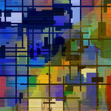 Modern Abstract Digital Pattern Stock Illustration Illustration Of Splash Strokes 259678868