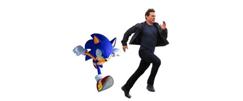 Sonic Vs Ethan Hunt By Kadeklodt Product On Deviantart